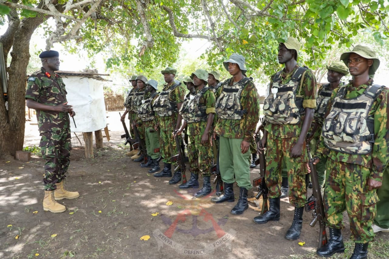 8th BRIGADE COMMANDER BOOST MORALE OF OAB TROOPS – Ministry of Defence ...