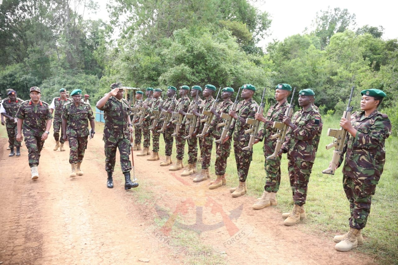 KDF TROOPS PREPARE FOR DEPLOYMENT IN THE DEMOCRATIC REPUBLIC OF CONGO – Ministry of Defence – Kenya