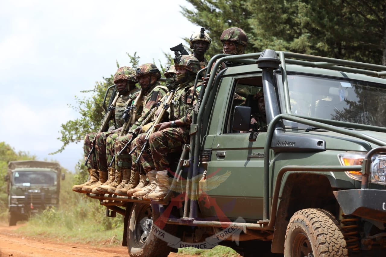 KDF TROOPS PREPARE FOR DEPLOYMENT IN THE DEMOCRATIC REPUBLIC OF CONGO – Ministry of Defence – Kenya