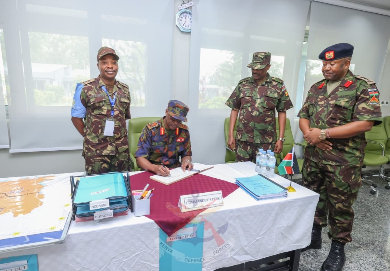 CHIEF OF DEFENCE FORCES ATTENDS 13TH EAST AFRICAN COMMUNITY ARMED FORCES COMMAND POST EXERCISE ...