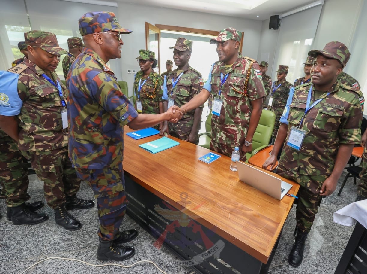 CHIEF OF DEFENCE FORCES ATTENDS 13TH EAST AFRICAN COMMUNITY ARMED FORCES COMMAND POST EXERCISE ...