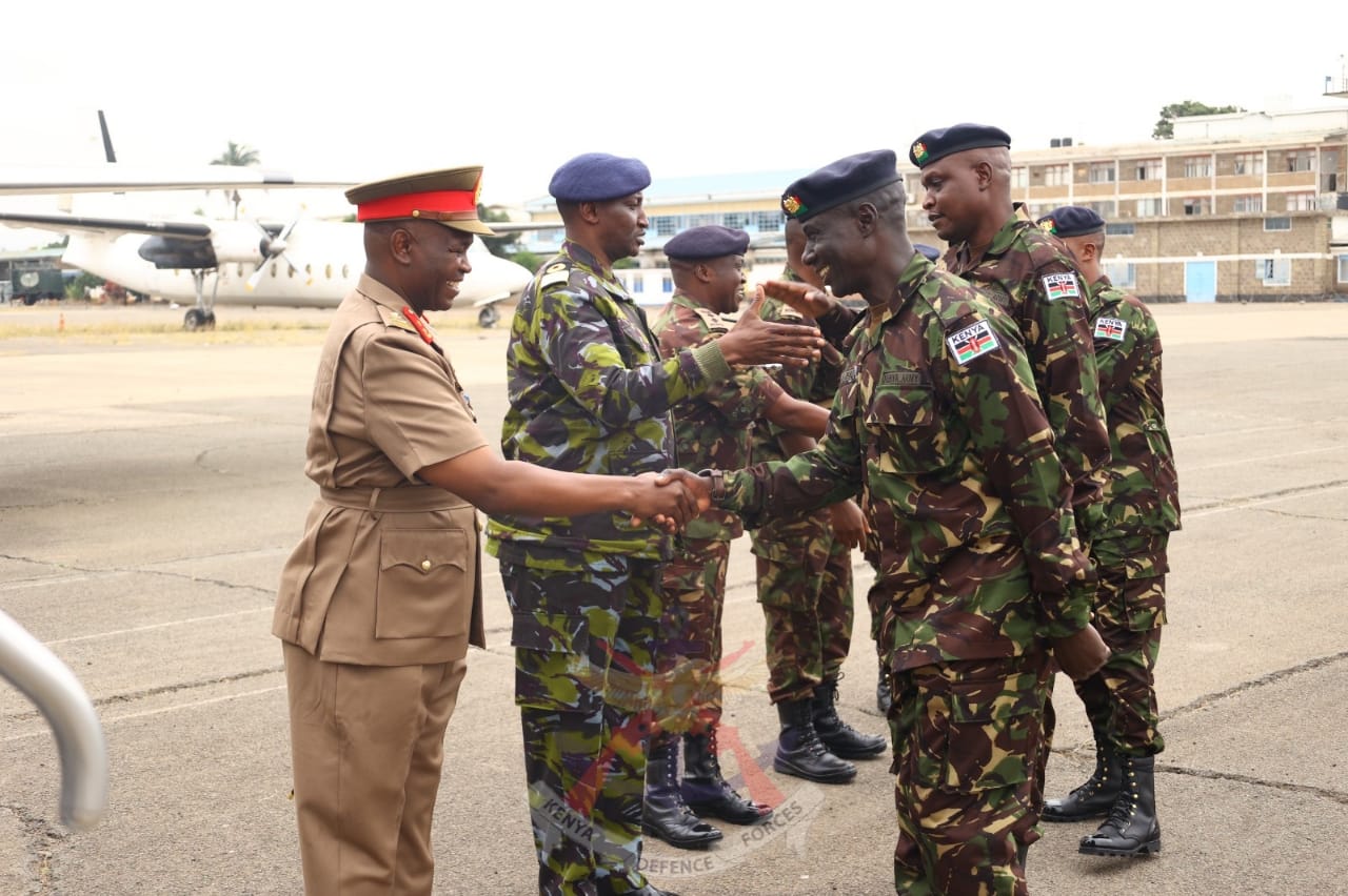 DEPUTY ARMY COMMANDER FLAGS OFF KDF CONTINGENT TO COMOROS – Ministry of Defence – Kenya
