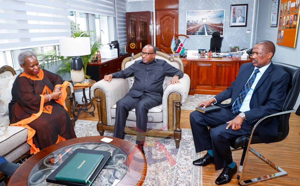 CS DUALE HOSTS HEAD OF MONUSCO – Ministry of Defence – Kenya