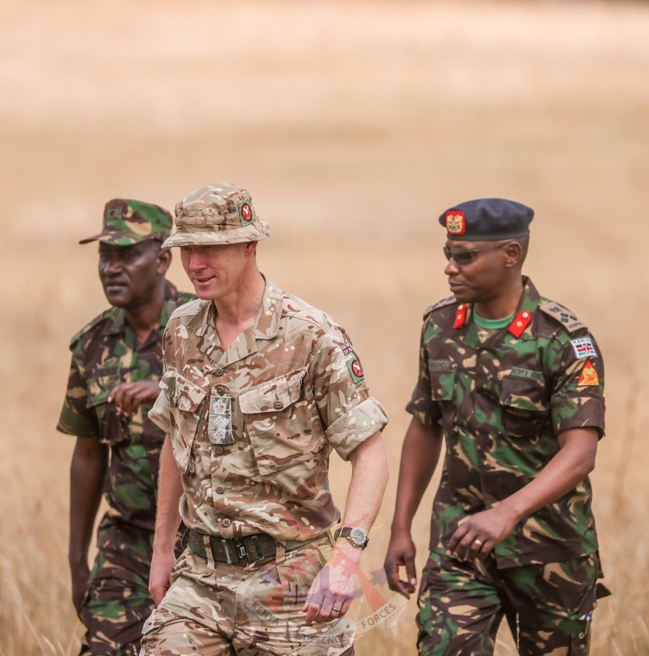 KDF JOINT TRAINING WITH THE BRITISH ARMY – Ministry of Defence – Kenya