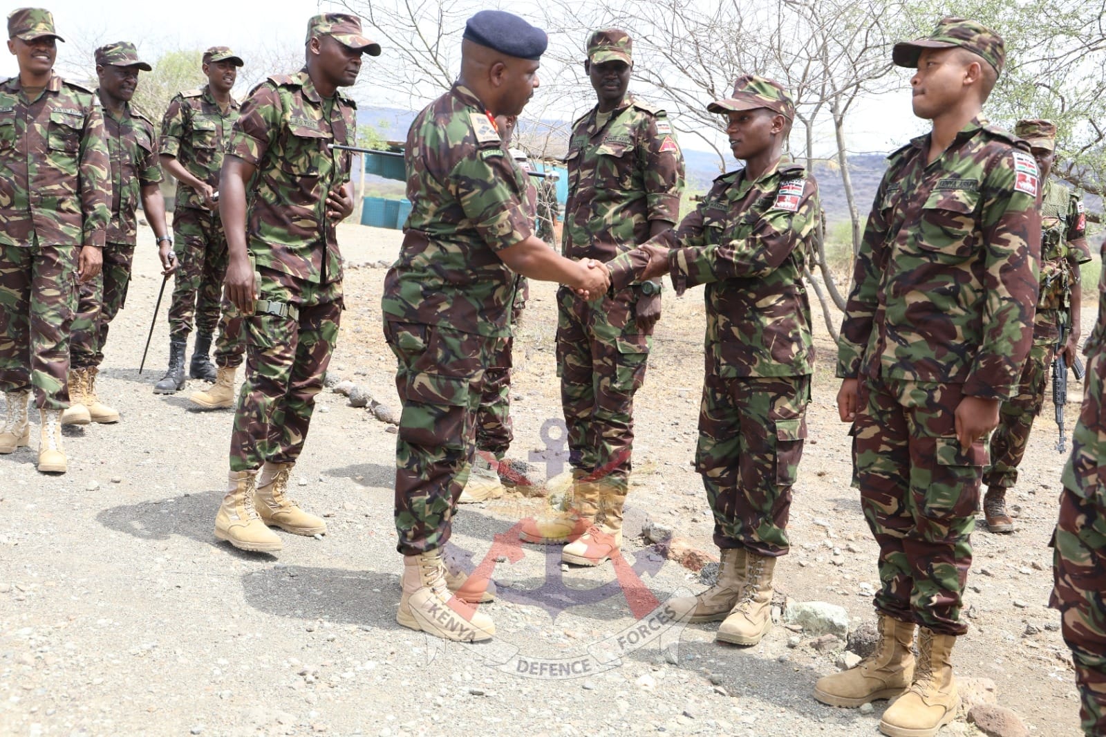 COMMANDER CONSTRUCTION ENGINEERS BRIGADE INSPECTS SCHOOL PROJECT IN THE ...