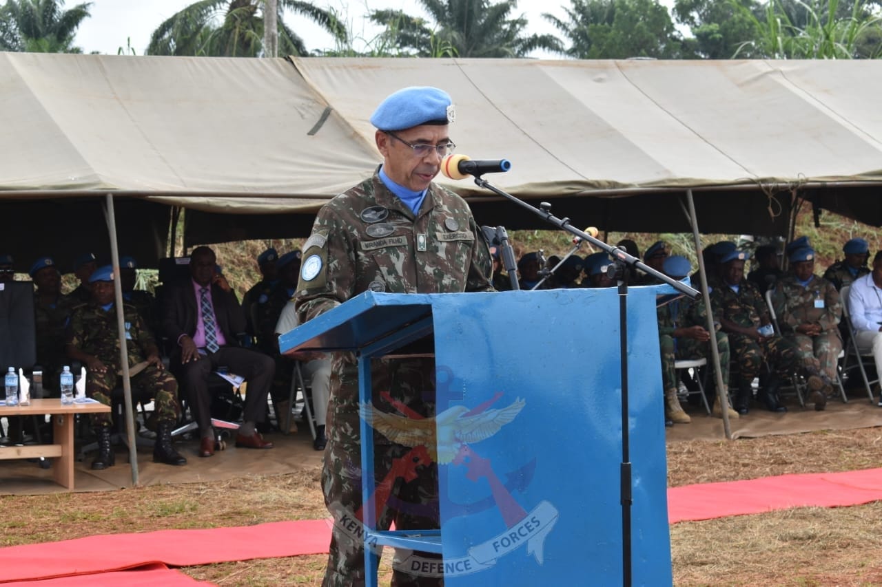 KENYAN TROOPS IN DRC RECEIVE UNITED NATIONS SERVICE MEDALS FOR THEIR CONTRIBUTION IN PEACE ...