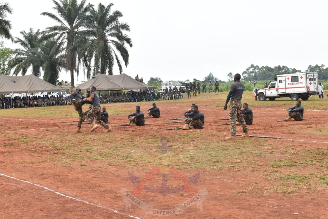 KENYAN TROOPS IN DRC RECEIVE UNITED NATIONS SERVICE MEDALS FOR THEIR CONTRIBUTION IN PEACE ...