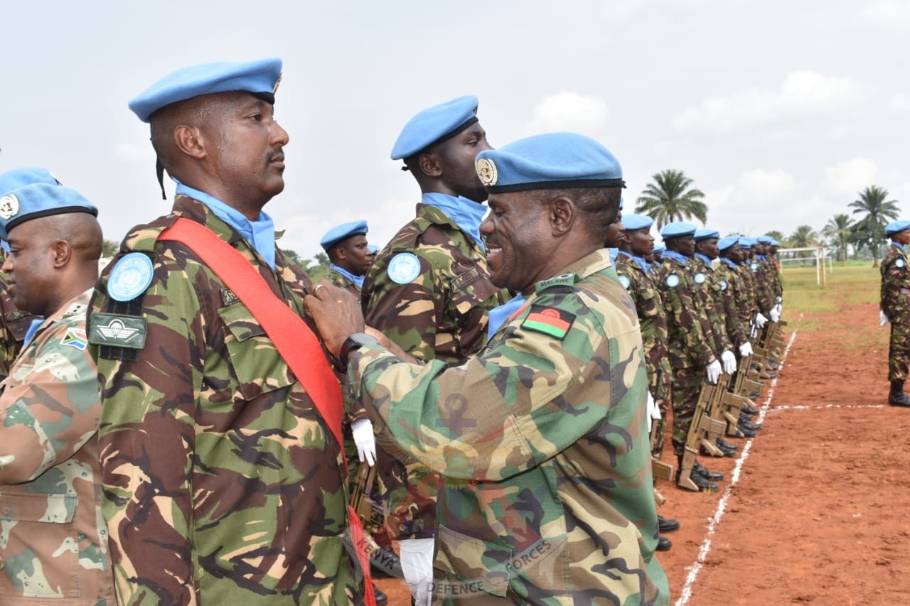 KENYAN TROOPS IN DRC RECEIVE UNITED NATIONS SERVICE MEDALS FOR THEIR CONTRIBUTION IN PEACE ...