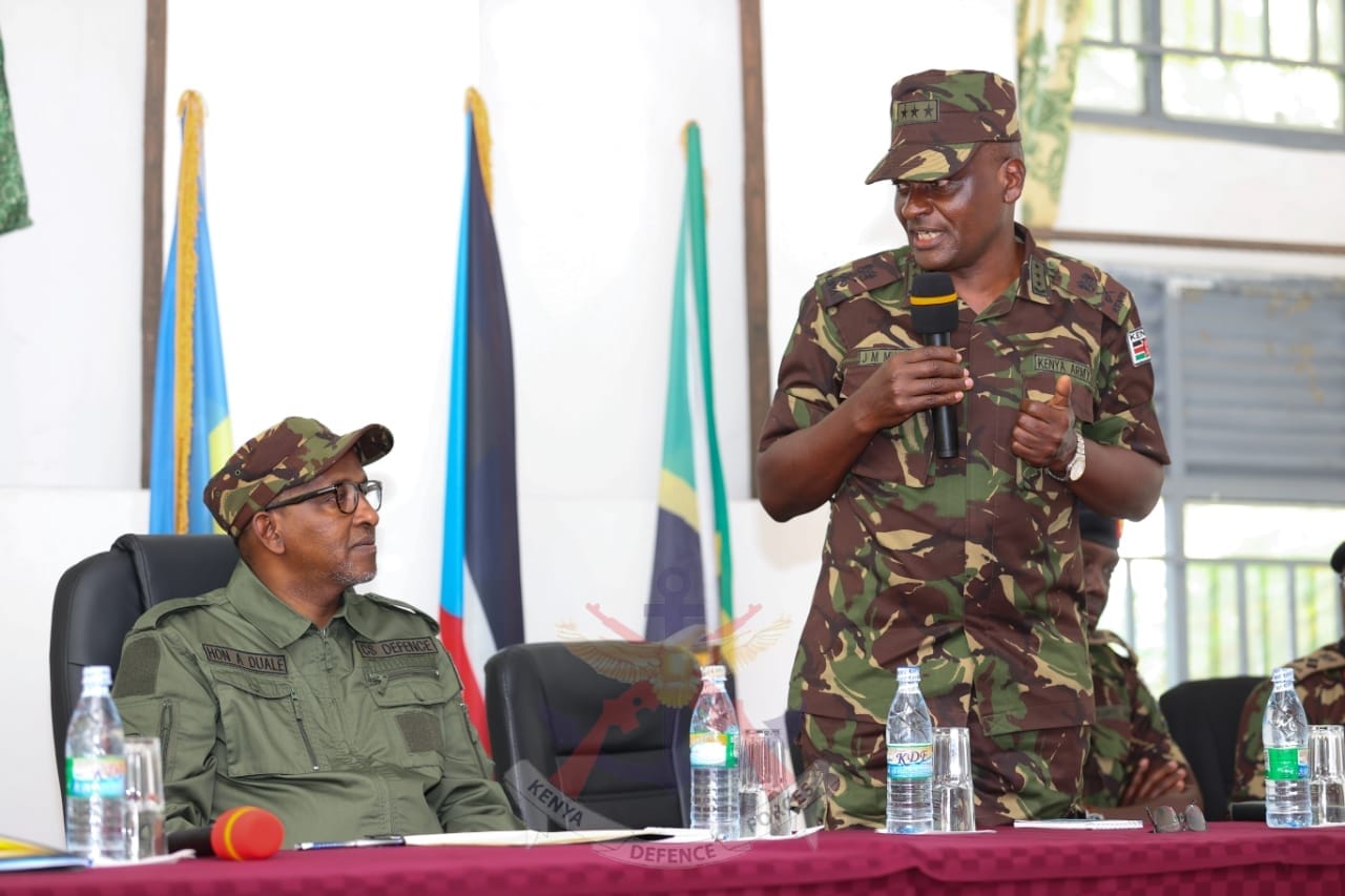 CS DUALE VISITS DRC WHERE KDF HAS DEPLOYED TROOPS UNDER EACRF – Ministry of Defence – Kenya