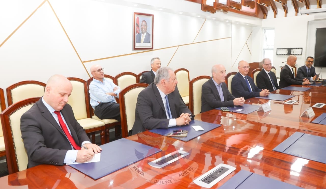 CS DUALE HOSTS ISRAELI AMBASSADOR TO KENYA – Ministry of Defence – Kenya
