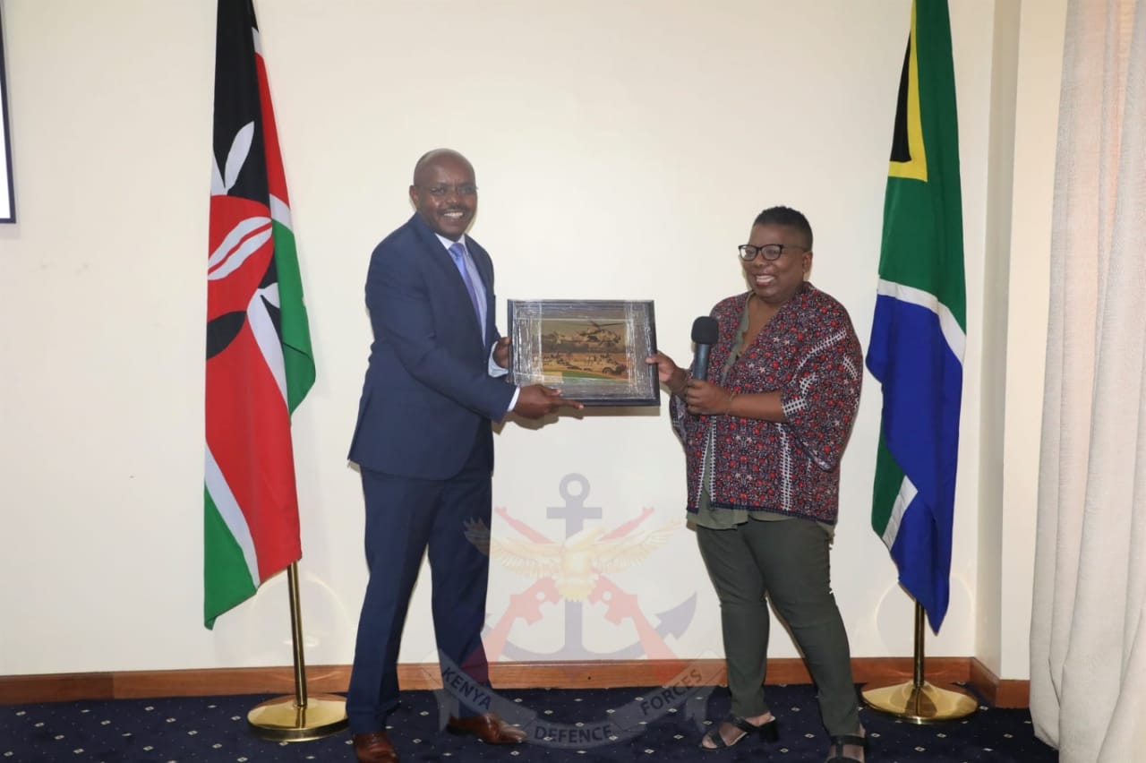 DEFENCE COOPERATION MEETING BETWEEN KENYA AND THE REPUBLIC SOUTH AFRICA ...