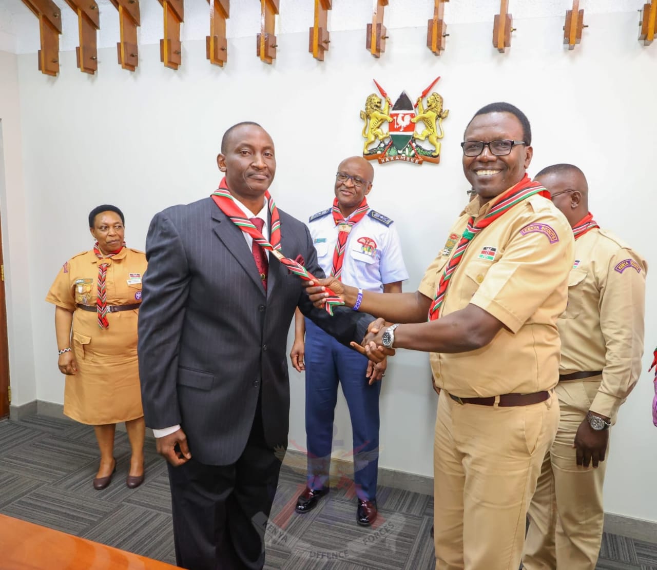 CDF HOSTS KENYA SCOUTS ASSOCIATION REPRESENTATIVES – Ministry of ...