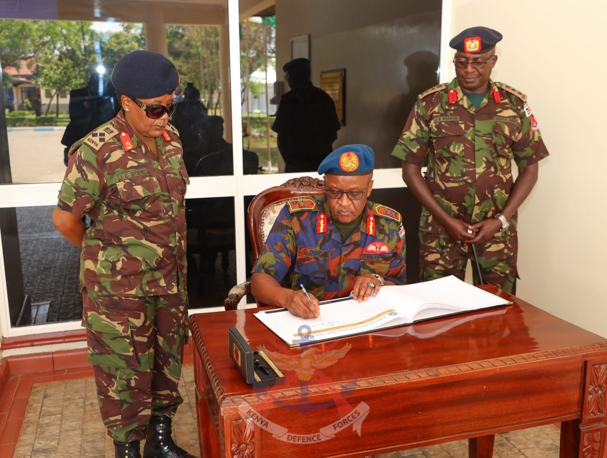 KENYA DEFENCE FORCES ANNUAL SERGEANT MAJORS SEMINAR HELD AT ...
