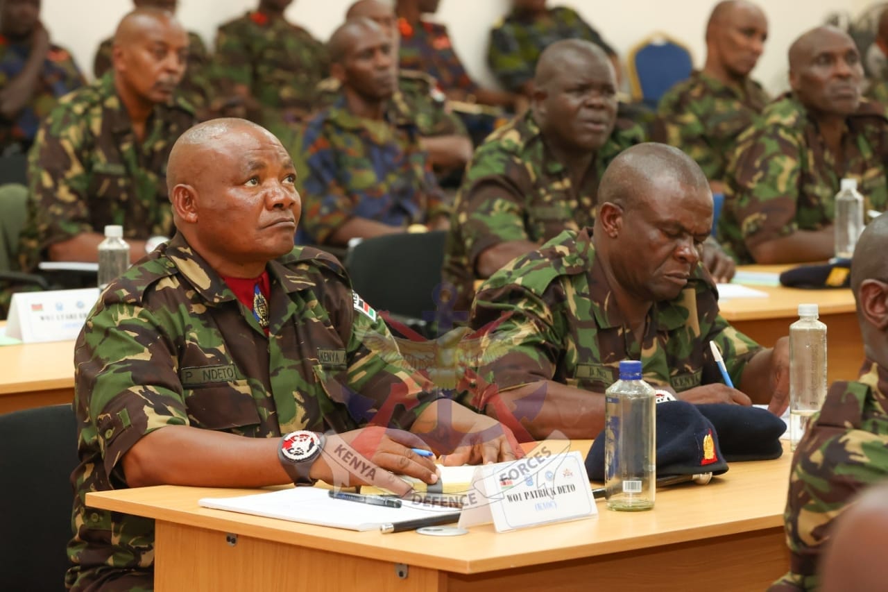 KENYA DEFENCE FORCES ANNUAL SERGEANT MAJORS SEMINAR HELD AT ...