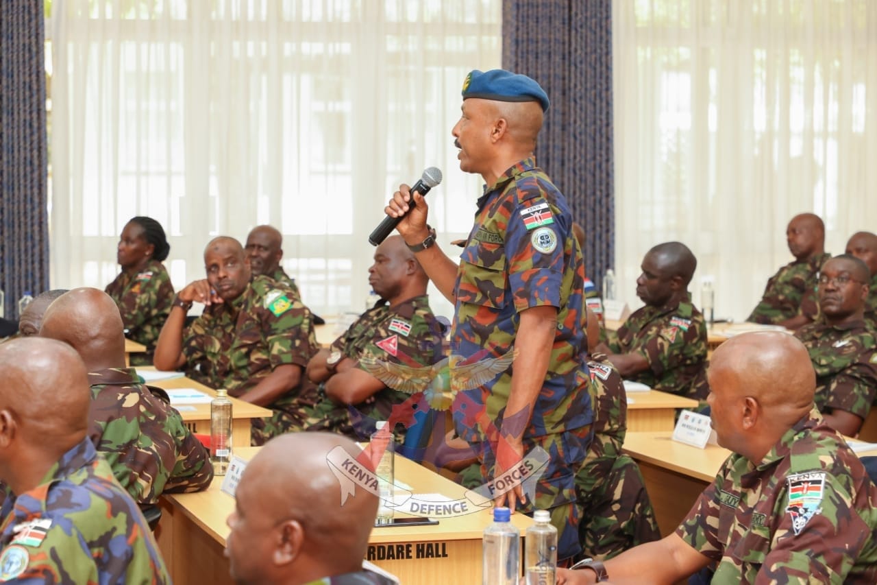KENYA DEFENCE FORCES ANNUAL SERGEANT MAJORS SEMINAR HELD AT ...