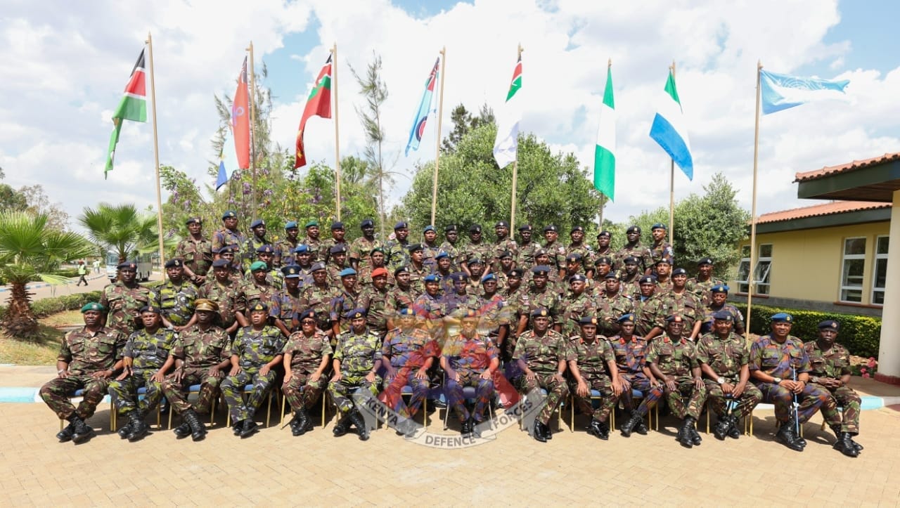 KENYA DEFENCE FORCES ANNUAL SERGEANT MAJORS SEMINAR HELD AT ...