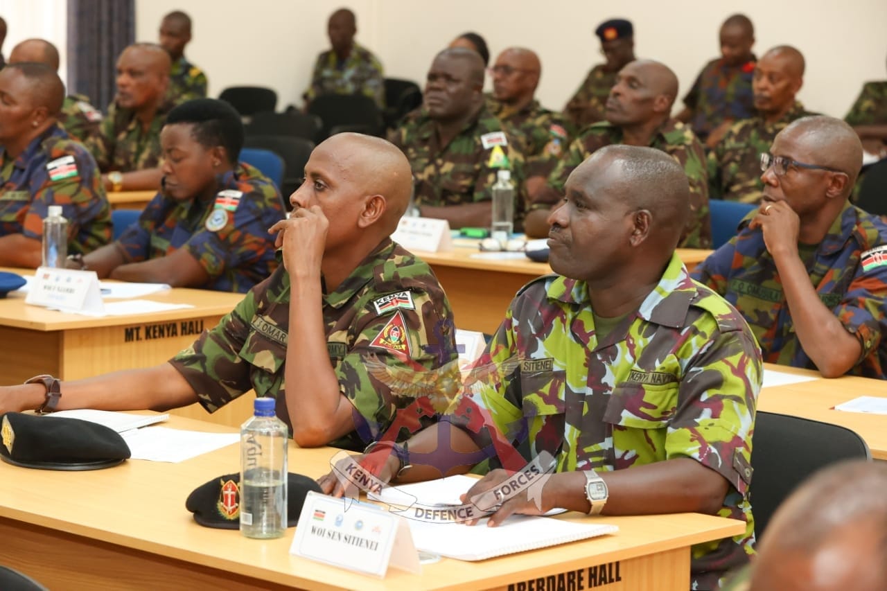 KENYA DEFENCE FORCES ANNUAL SERGEANT MAJORS SEMINAR HELD AT ...