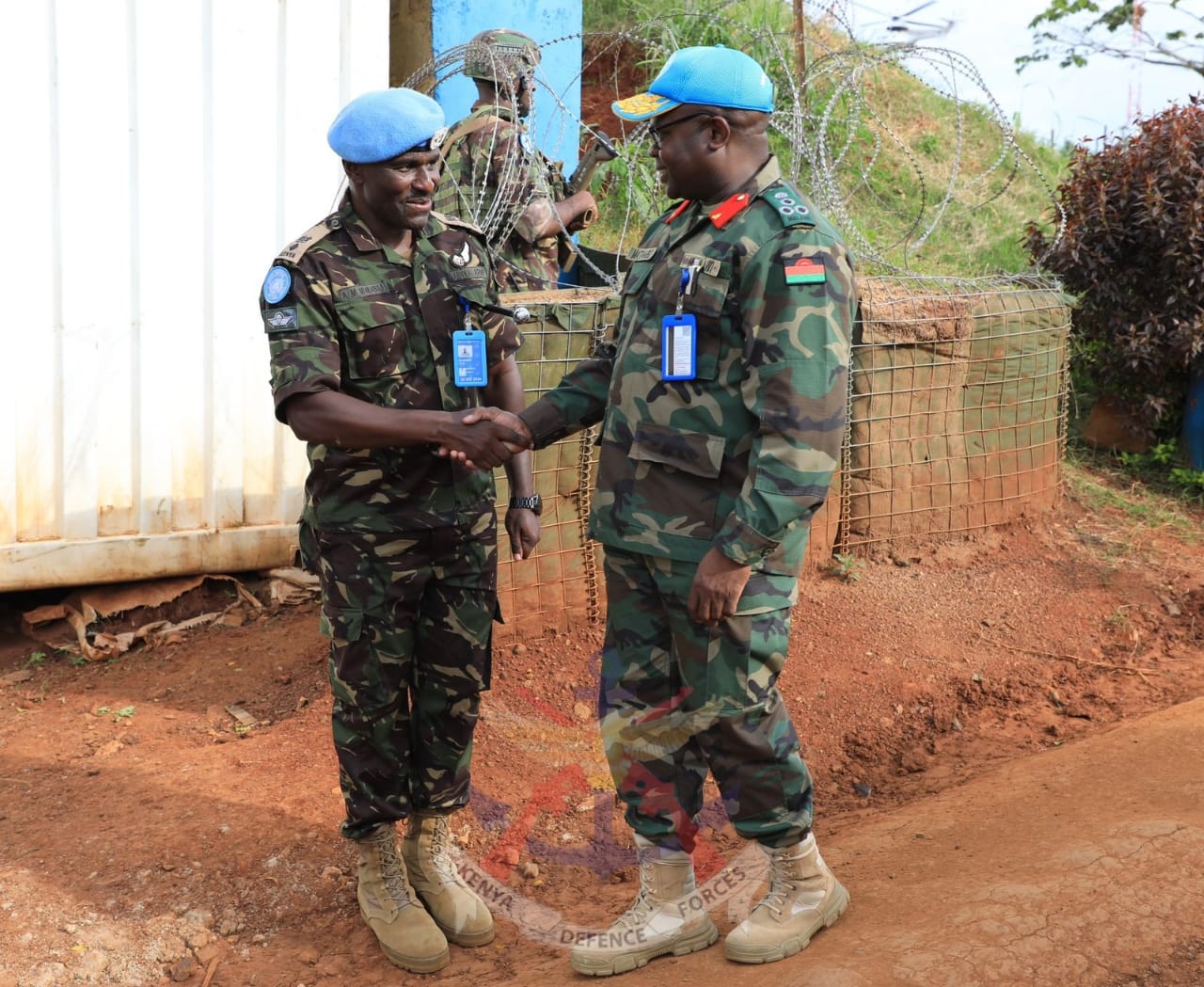 FIB COMMANDER BRIGADIER ALFRED MATAMBO VISITS KENYA QUICK REACTION FORCE SERVING UNDER MONUSCO ...