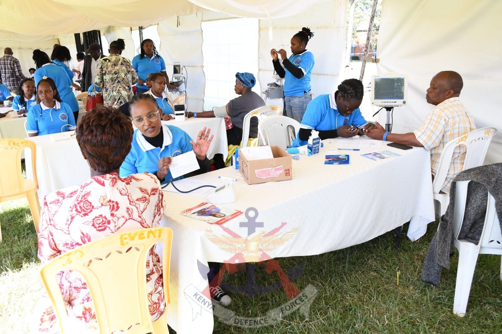 DEFENCE FORCES MEDICAL INSURANCE SCHEME HOLDS MEDICAL CAMP FOR RETIRING ...