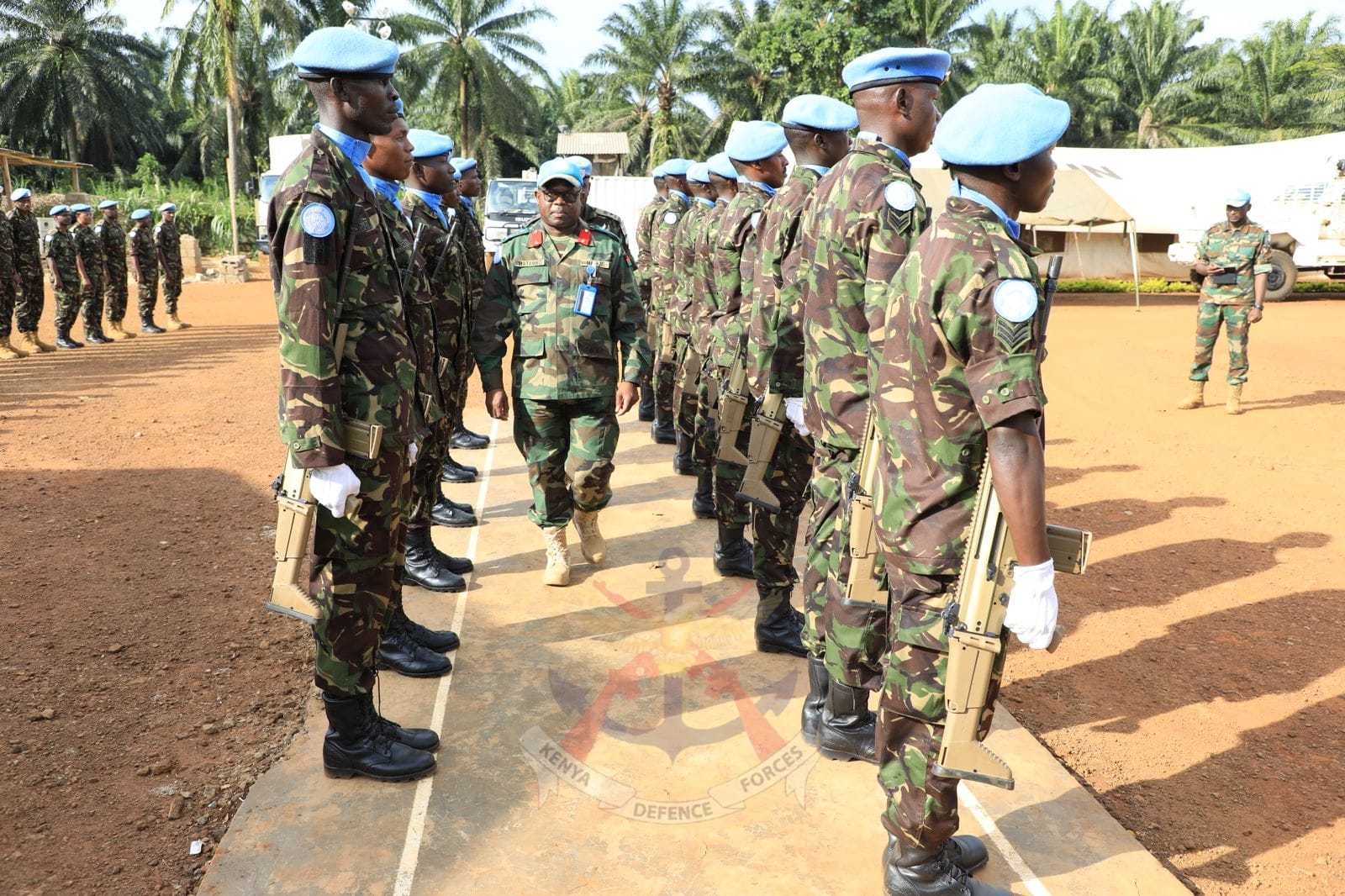 FIB COMMANDER BRIGADIER ALFRED MATAMBO VISITS KENYA QUICK REACTION FORCE SERVING UNDER MONUSCO ...