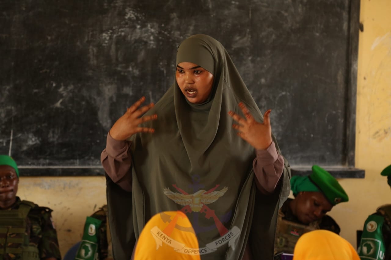 KENYAN CONTINGENT EMPOWERS DHOBLEY TEENAGE GIRLS ON INTERNATIONAL DAY ...