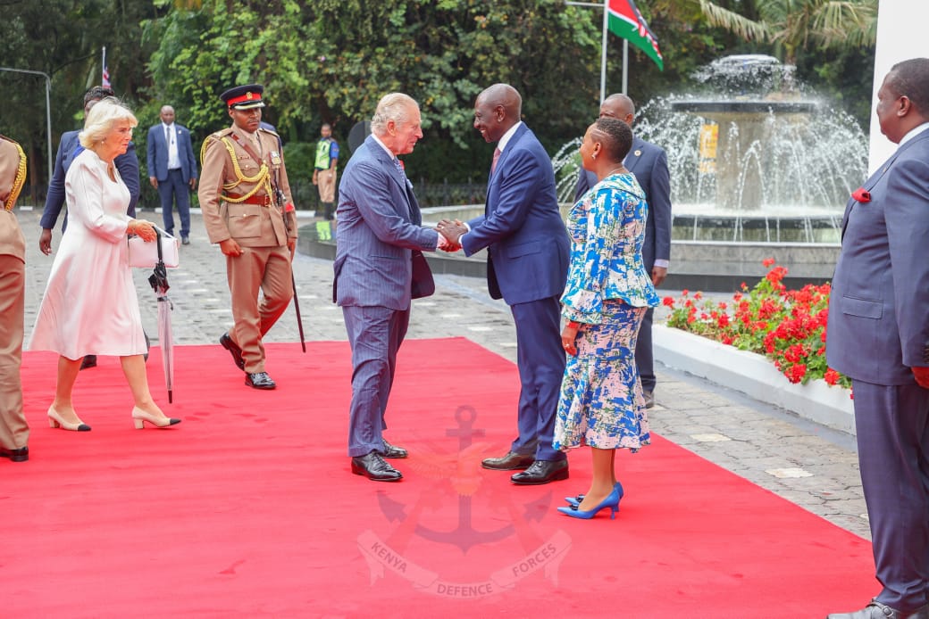 KING CHARLES III TOUR UHURU GARDENS NATIONAL MONUMENT AND MUSEUM ON HIS ...