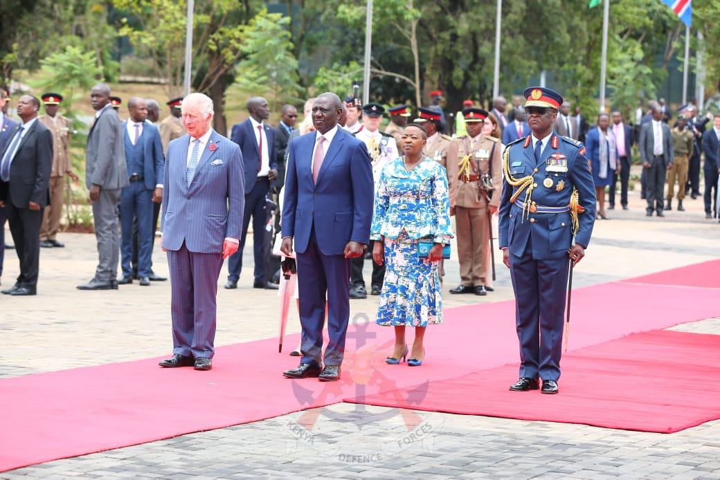 KING CHARLES III TOUR UHURU GARDENS NATIONAL MONUMENT AND MUSEUM ON HIS ...