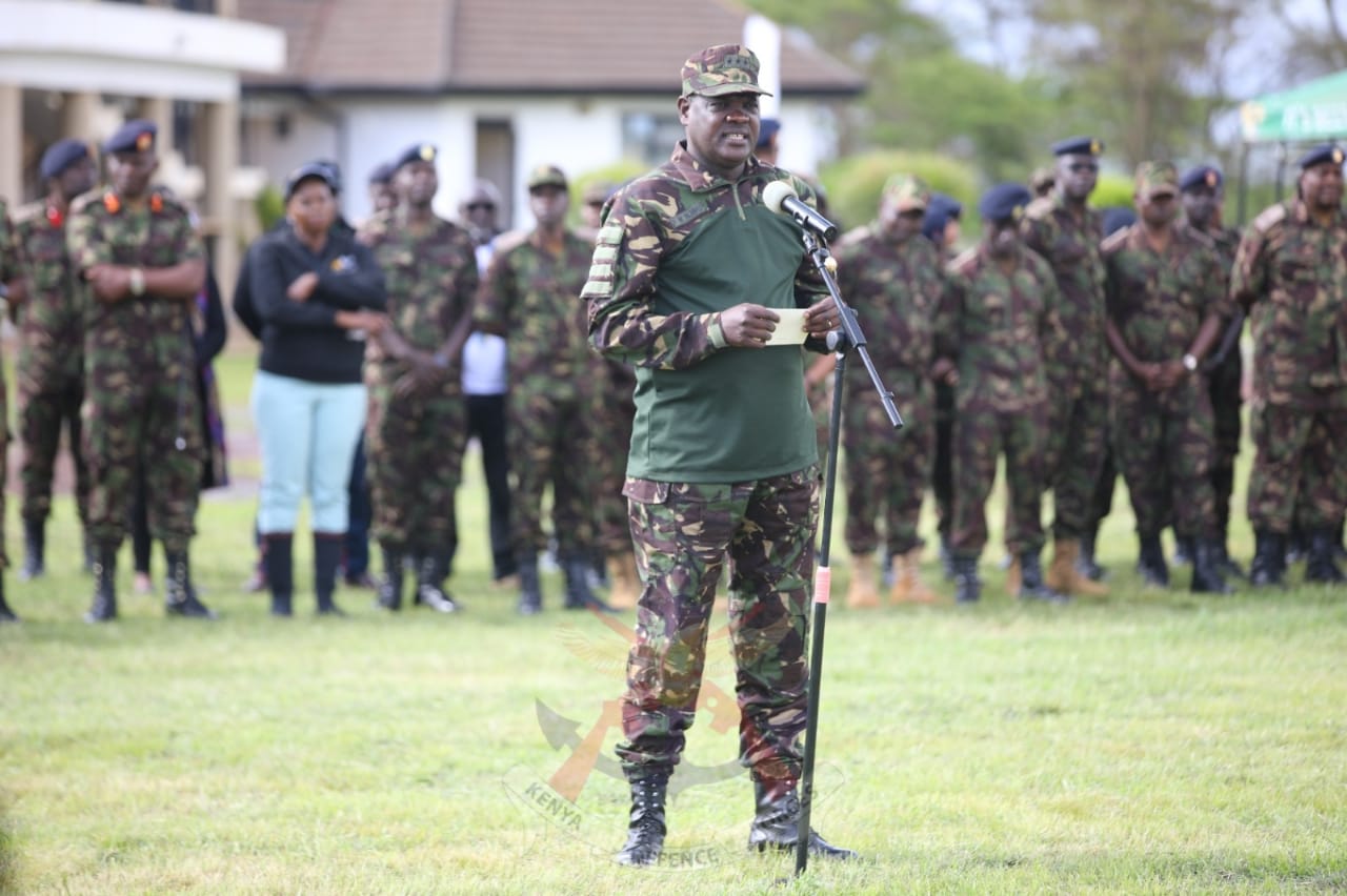 KENYA ARMY PARTICIPATES IN THE NATIONAL TREE PLANTING DAY – Ministry of ...