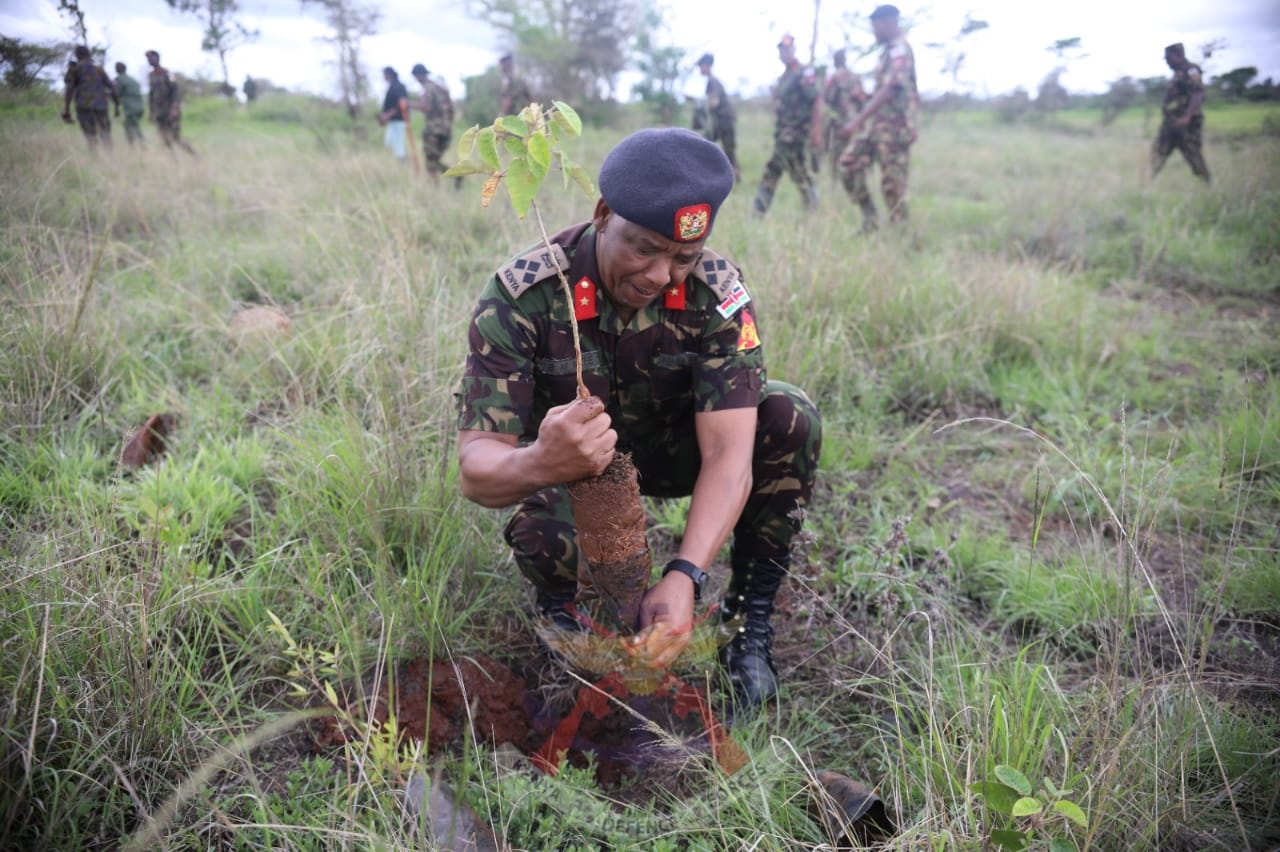 KENYA ARMY PARTICIPATES IN THE NATIONAL TREE PLANTING DAY – Ministry of ...