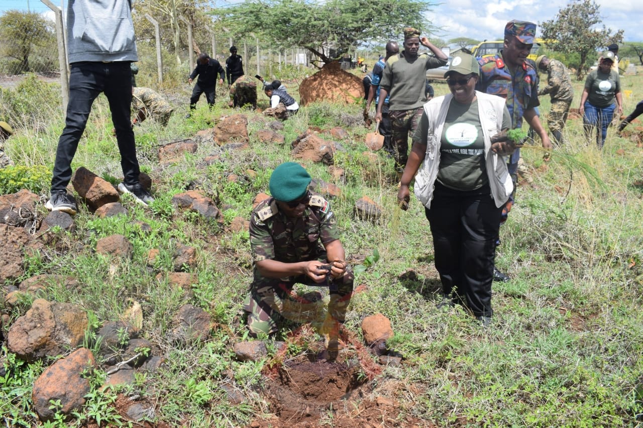 VICE CHIEF OF DEFENCE FORCES OBSERVES NATIONAL TREE PLANTING EXERCISE ...
