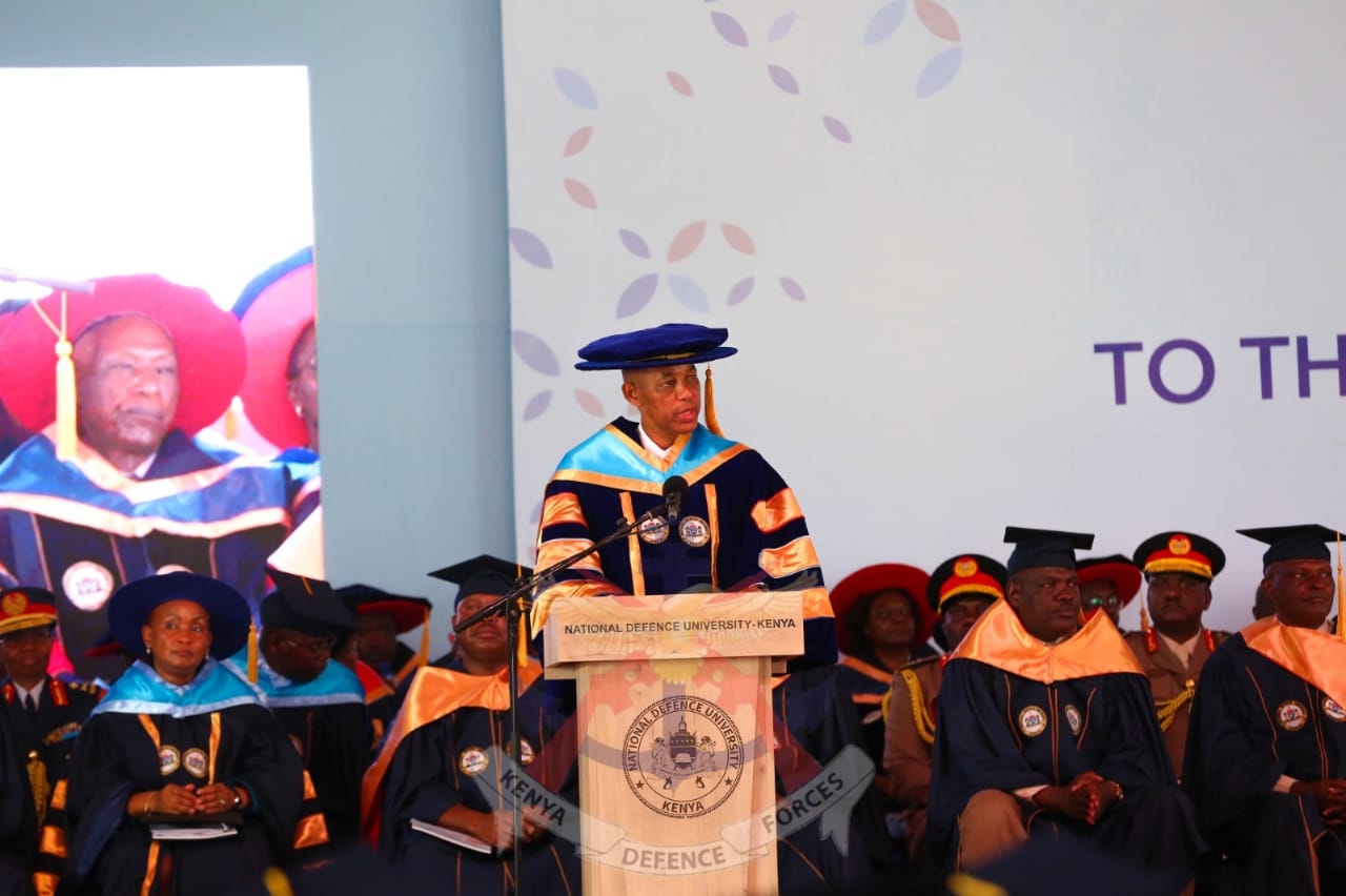 NATIONAL DEFENCE UNIVERSITY-KENYA MARKS FIRST GRADUATION CEREMONY ...
