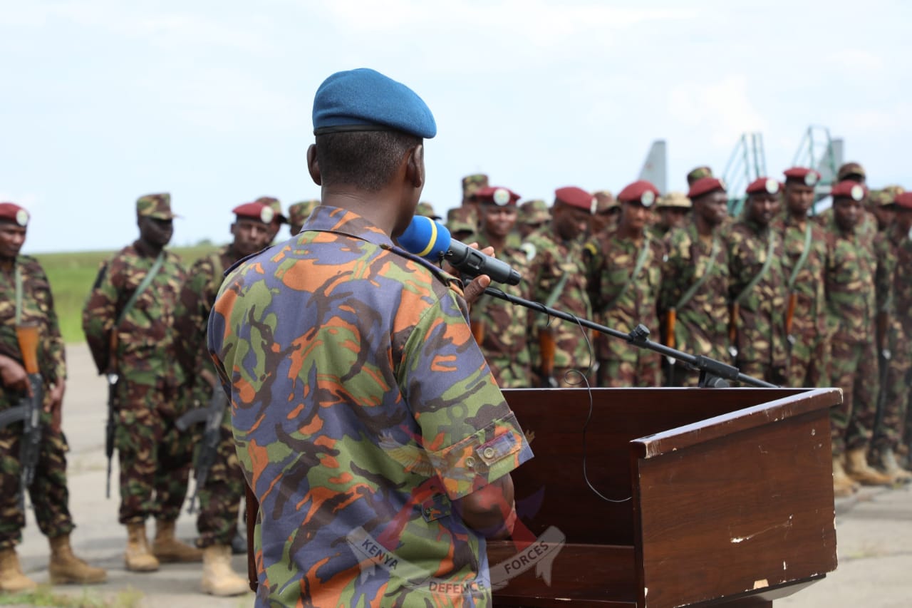 KENCON TROOPS UNDER EACRF COMMENCE EXIT FROM DRC – Ministry of Defence ...