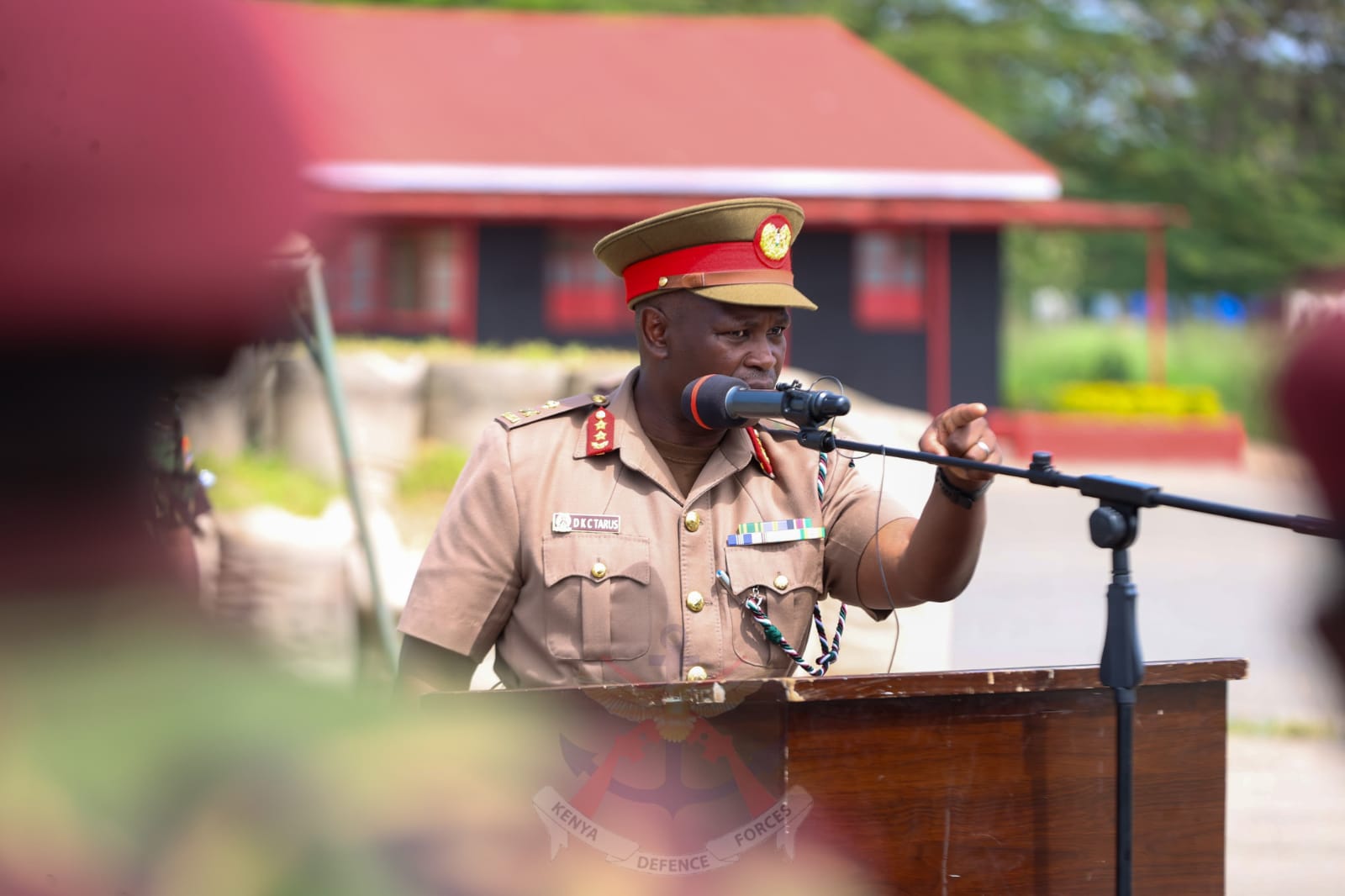 DEPUTY COMMANDER KENYA ARMY RECEIVES KDF TROOPS FROM DRC – Ministry of Defence – Kenya