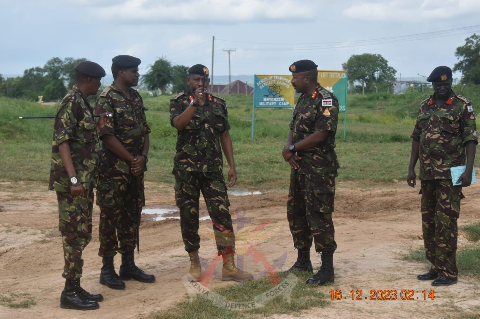 GOC EASTERN COMMAND VISITS MARIAKANI GARISSON – Ministry of Defence – Kenya