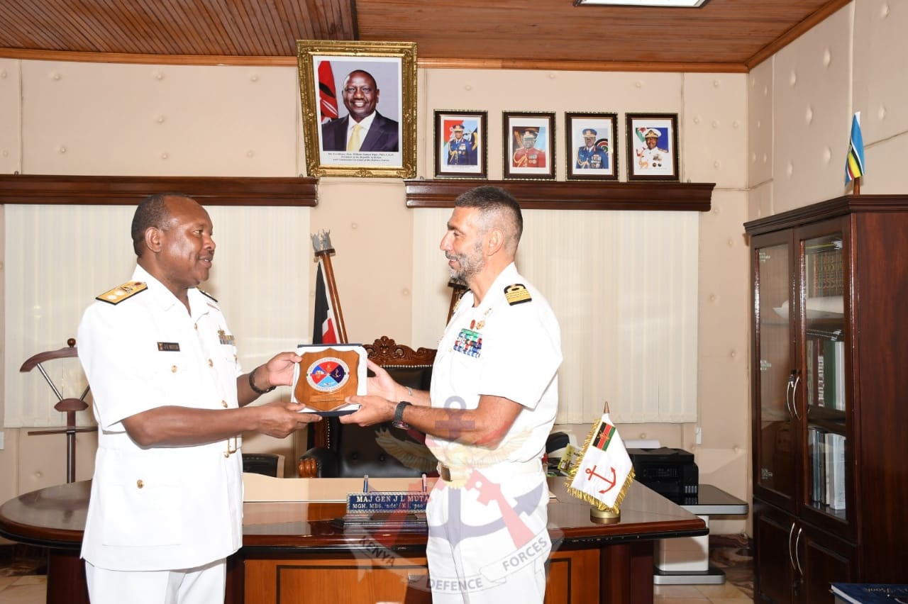 ITALIAN DEFENCE ATTACHÉ TO SOMALIA VISITS KENYA NAVY – Ministry of ...