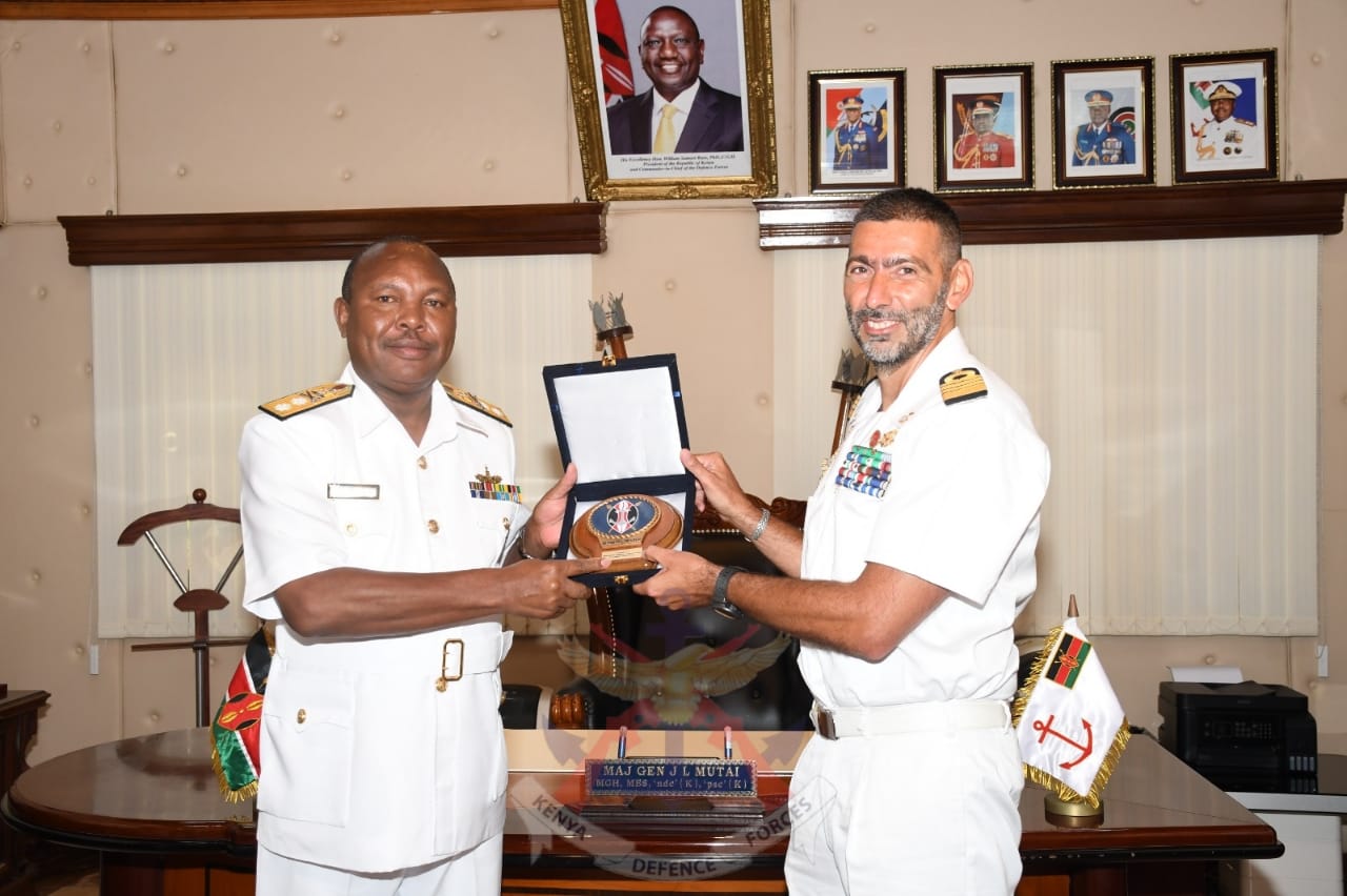 ITALIAN DEFENCE ATTACHÉ TO SOMALIA VISITS KENYA NAVY – Ministry of ...