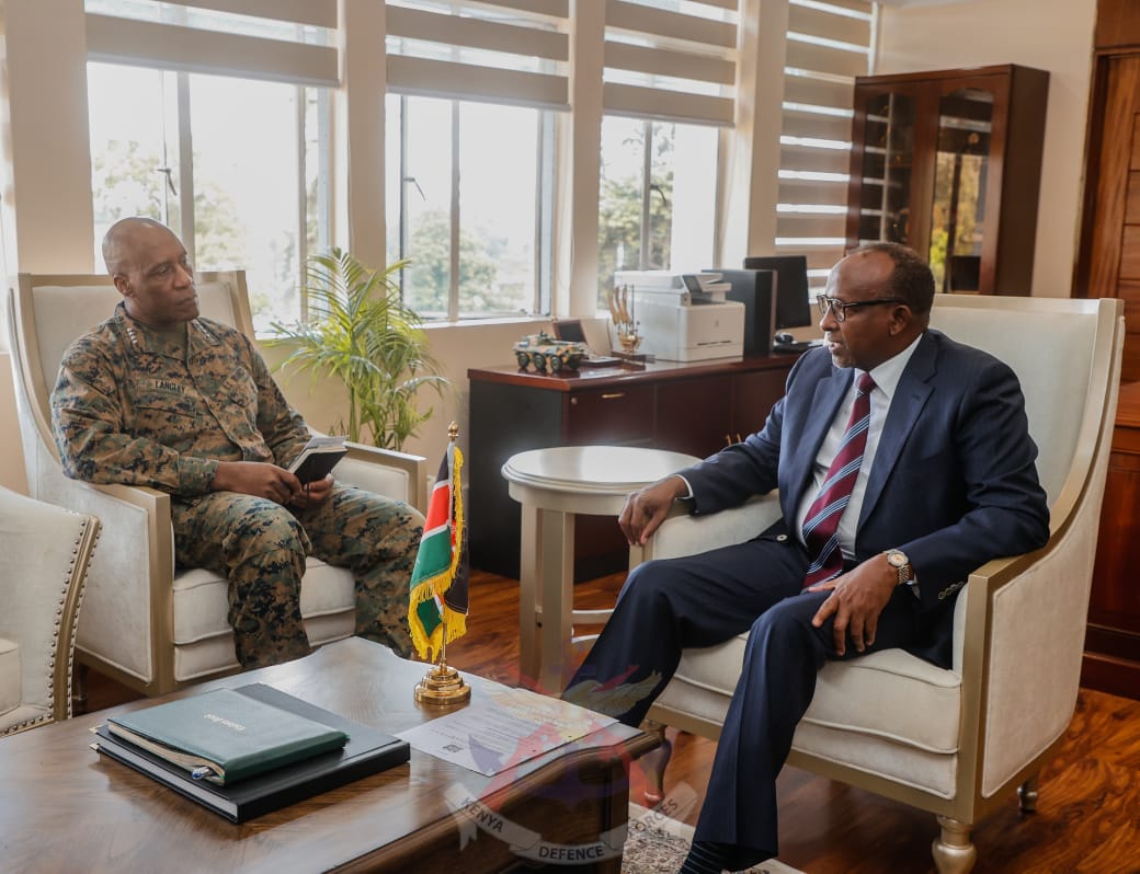 UNITED STATES AFRICOM COMBATANT COMMANDER VISITS DEFENCE HEADQUARTERS ...
