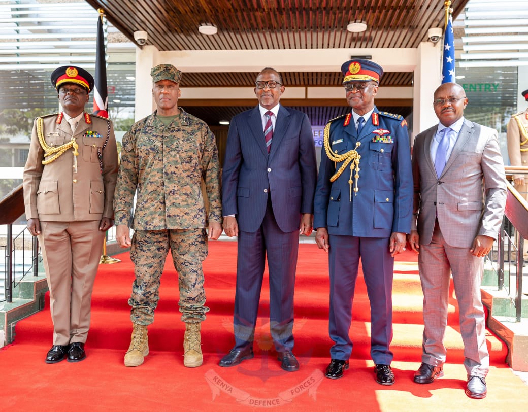 UNITED STATES AFRICOM COMBATANT COMMANDER VISITS DEFENCE HEADQUARTERS ...