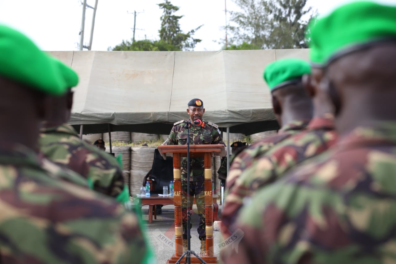 KDF ATMIS DRAWDOWN TAKES EFFECT – Ministry of Defence – Kenya