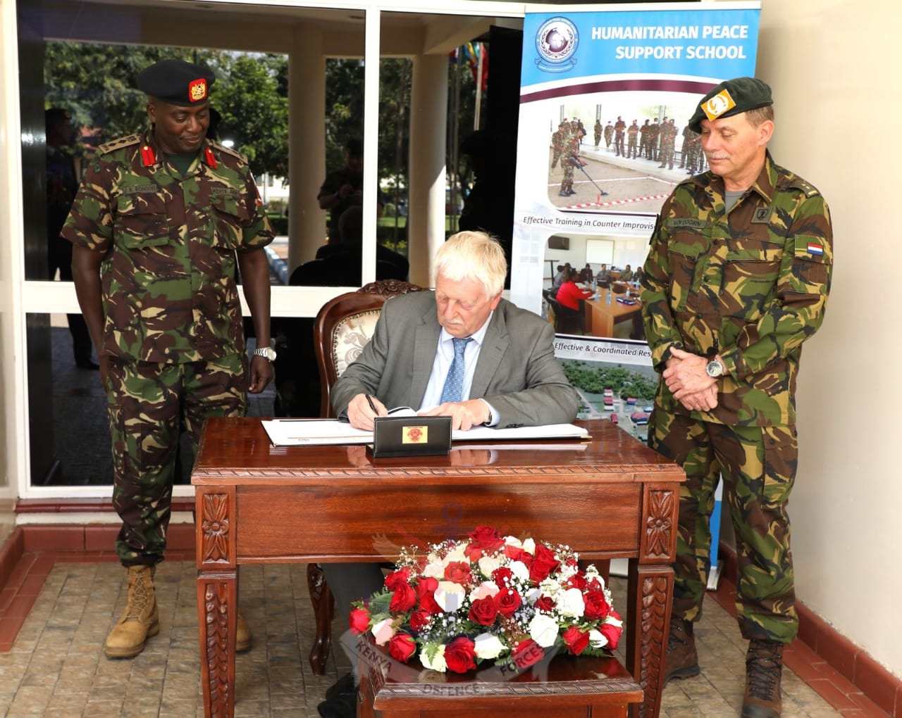 AMBASSADOR MAARTEN BROUWER WITNESSES COMMAND POST EXERCISE (JA24 ...