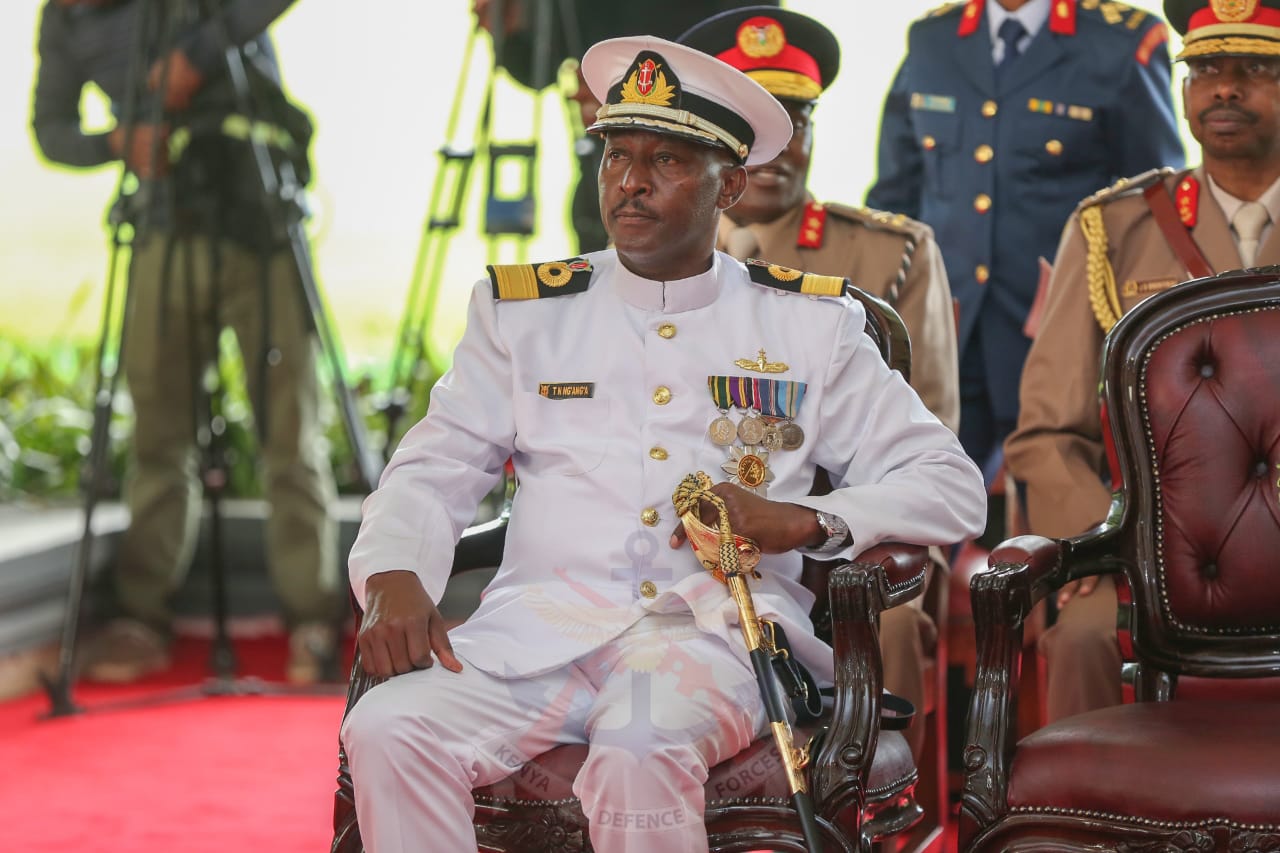 COMMANDER IN CHIEF PRESIDES OVER INVESTITURE OF RANKS AND SWEARING IN ...