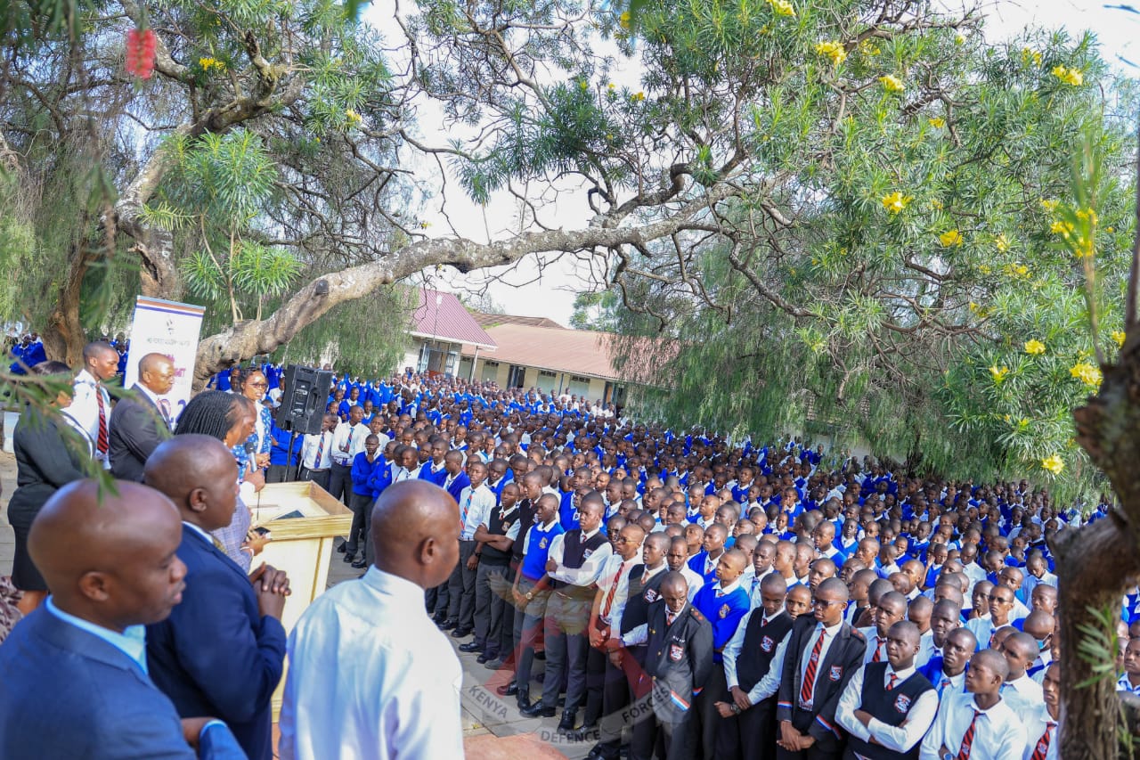 MOI FORCES ACADEMY SETS HIGH TARGET 2024 KCSE CANDIDATES – Ministry of ...