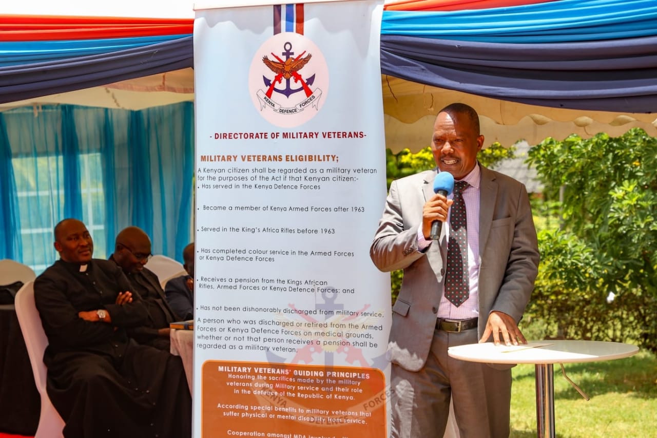OFFICIAL LAUNCH OF THE KITUI COUNTY MILITARY VETERANS CHAPTER ...