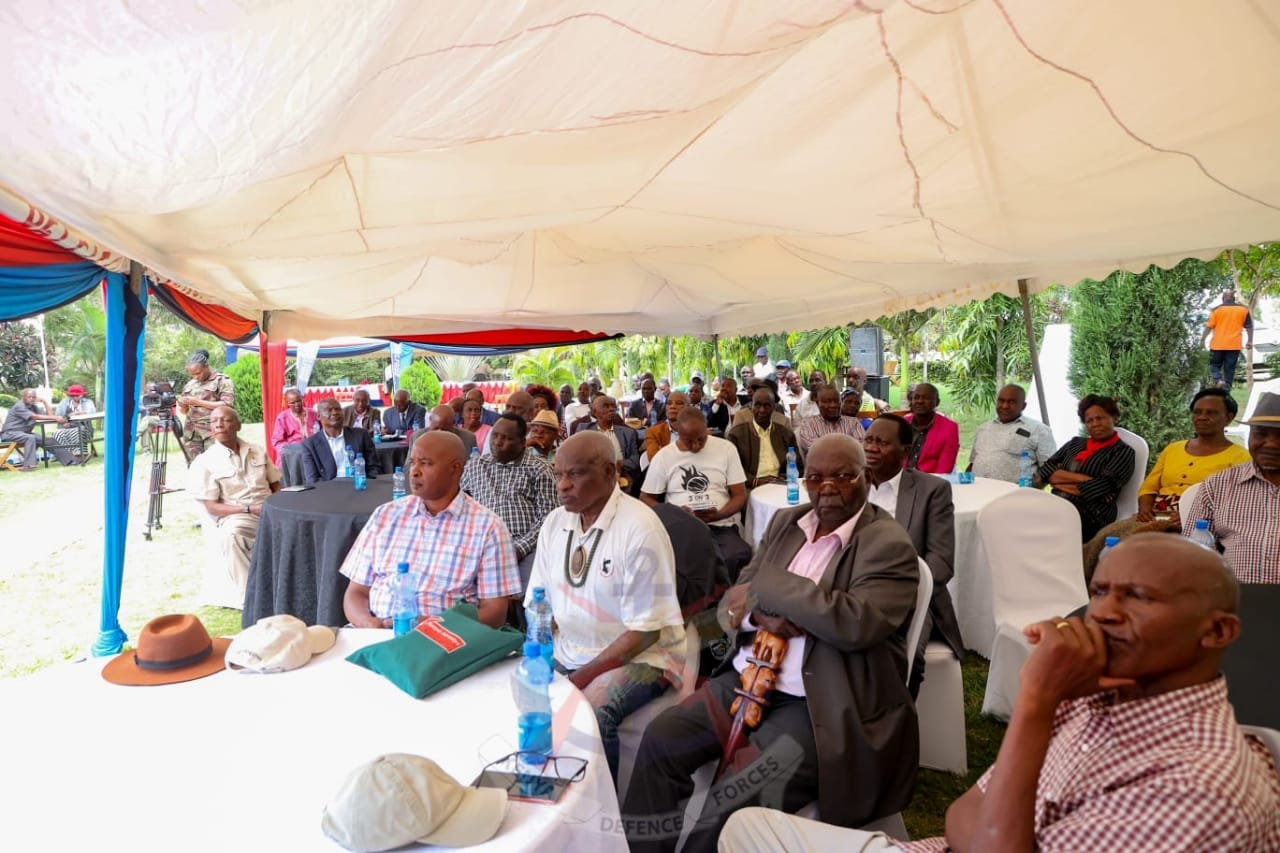OFFICIAL LAUNCH OF THE KITUI COUNTY MILITARY VETERANS CHAPTER ...