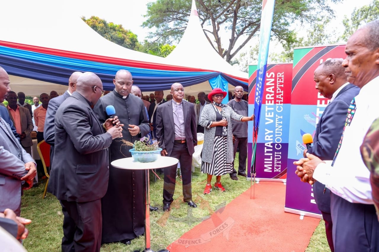 OFFICIAL LAUNCH OF THE KITUI COUNTY MILITARY VETERANS CHAPTER ...