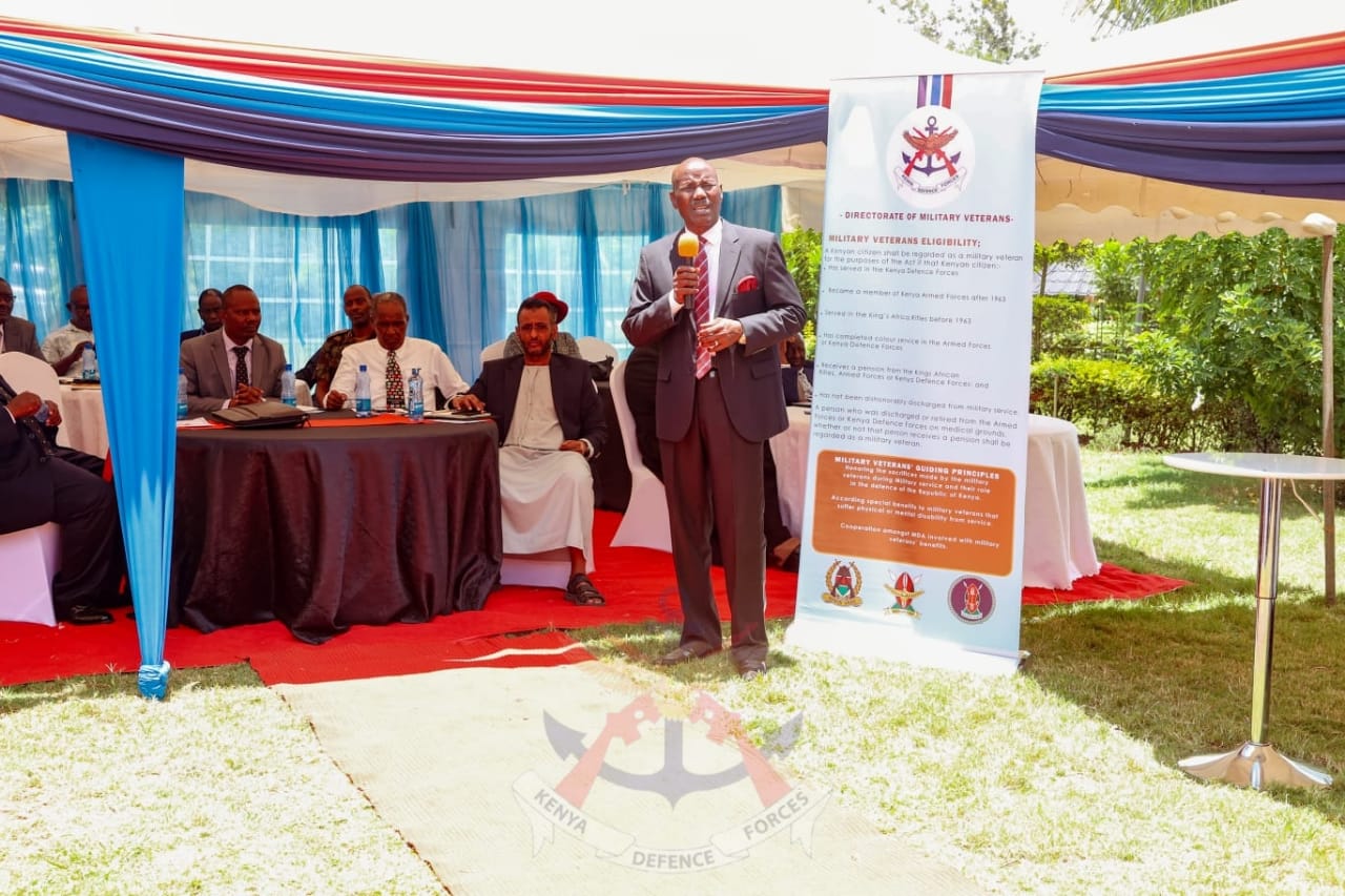 OFFICIAL LAUNCH OF THE KITUI COUNTY MILITARY VETERANS CHAPTER ...