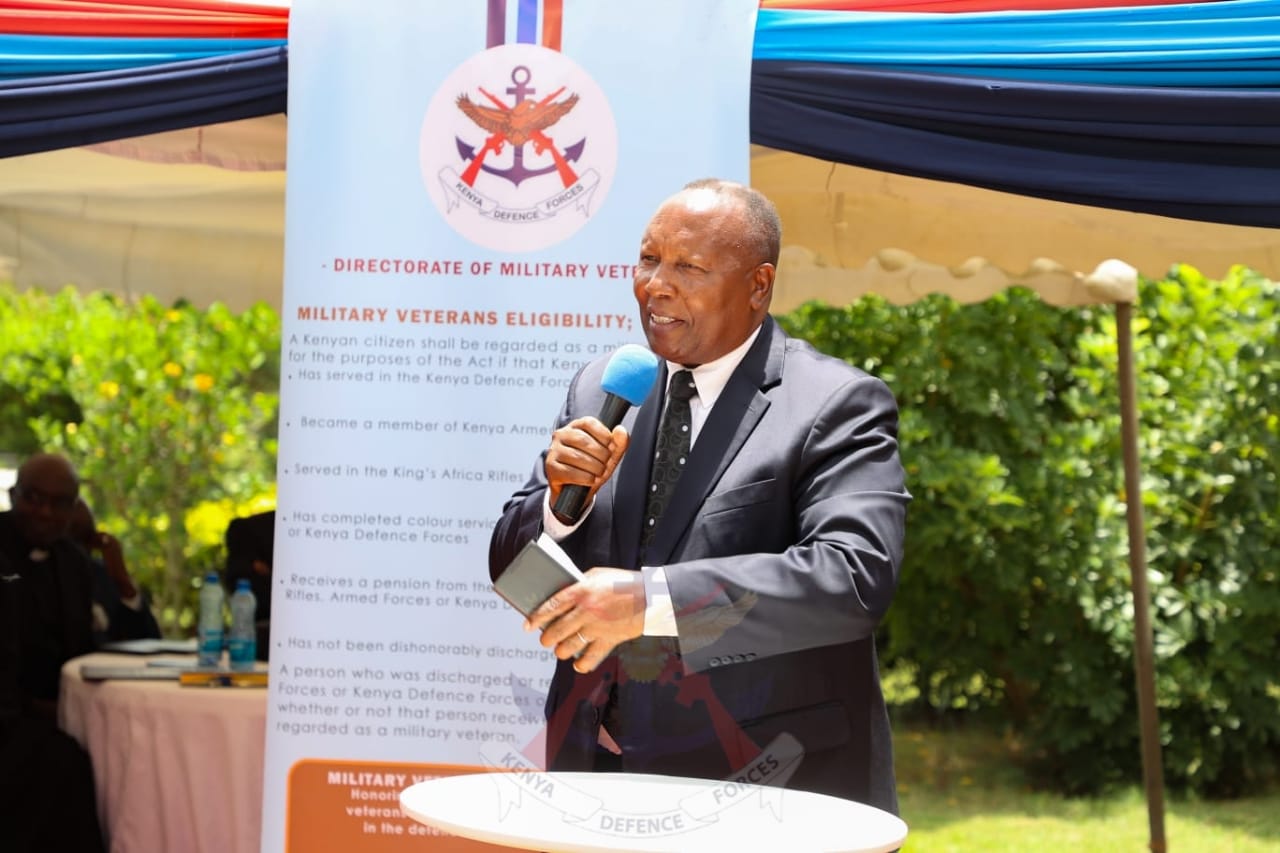 OFFICIAL LAUNCH OF THE KITUI COUNTY MILITARY VETERANS CHAPTER ...