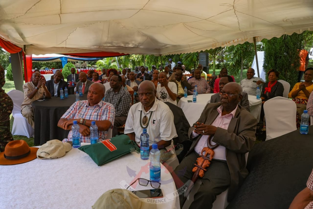 OFFICIAL LAUNCH OF THE KITUI COUNTY MILITARY VETERANS CHAPTER ...
