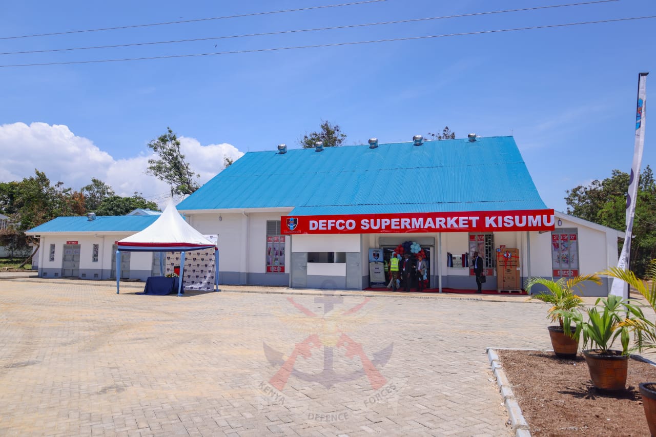 CHIEF OF DEFENCE FORCES COMMISSIONS NEW DEFCO BRANCH IN KISUMU ...