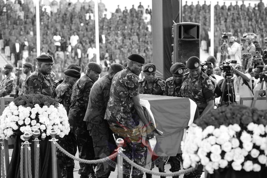 MILITARY HONORS AND MEMORIAL SERVICE FOR GENERAL FRANCIS OMONDI OGOLLA ...
